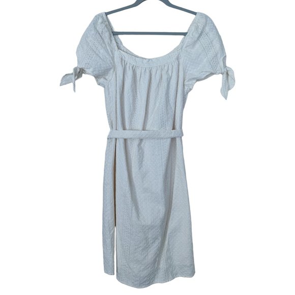 Universal Thread | Dresses | Womens Universal Thread Eyelet Tie Midi ...